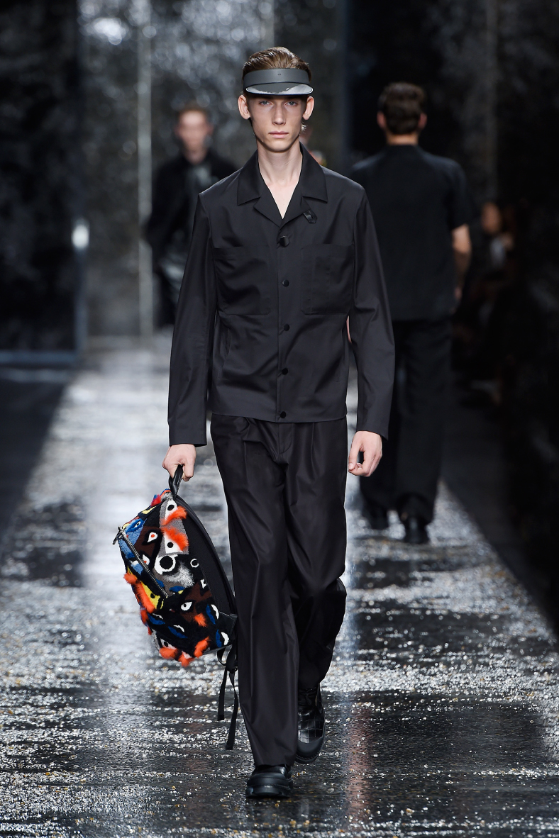 玩味輪廓 / FENDI 2016 春夏男裝系列 - KEEDAN.COM