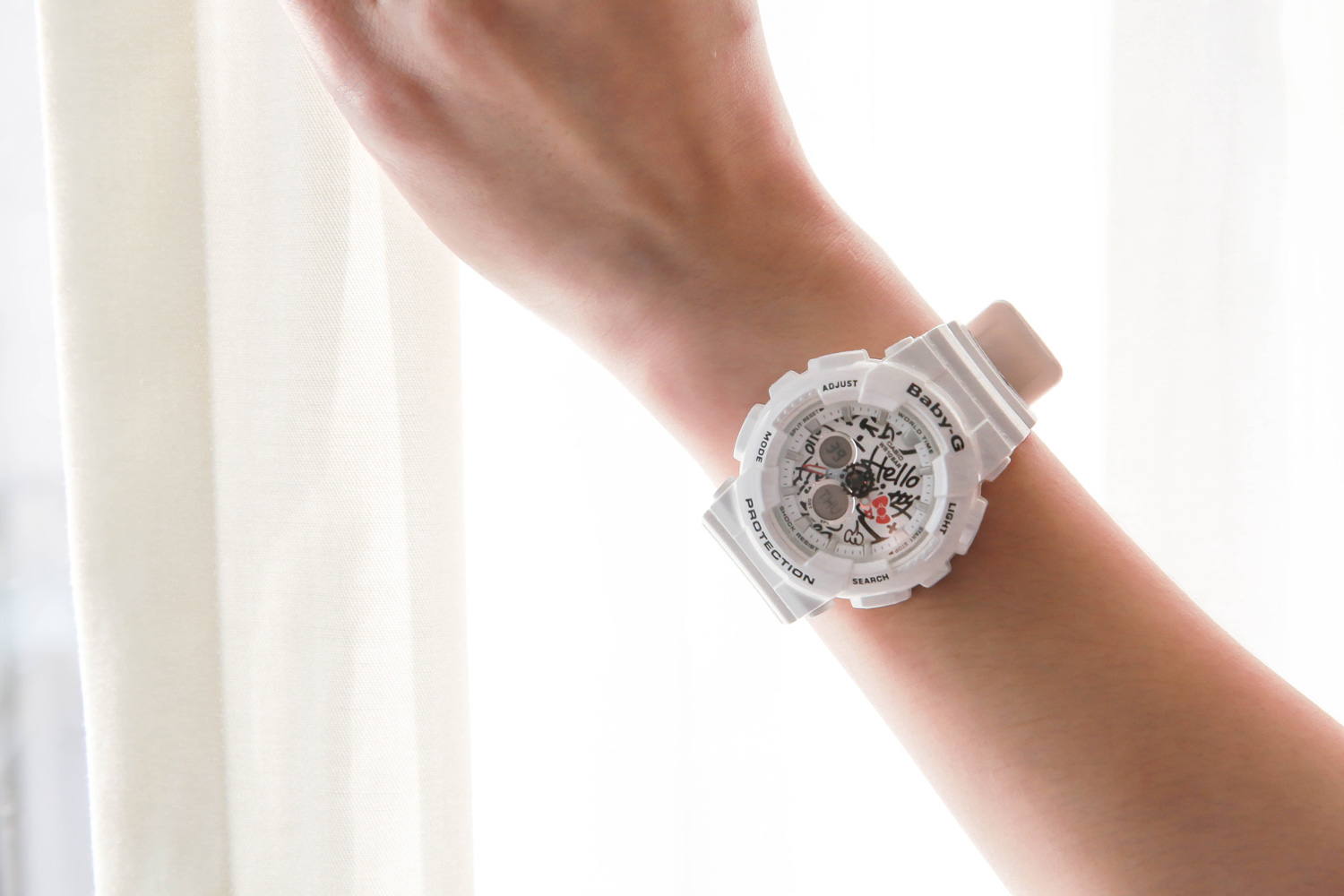 定番之選 / CASIO BABY-G x HELLO KITTY 塗鴉錶款 - KEEDAN.COM