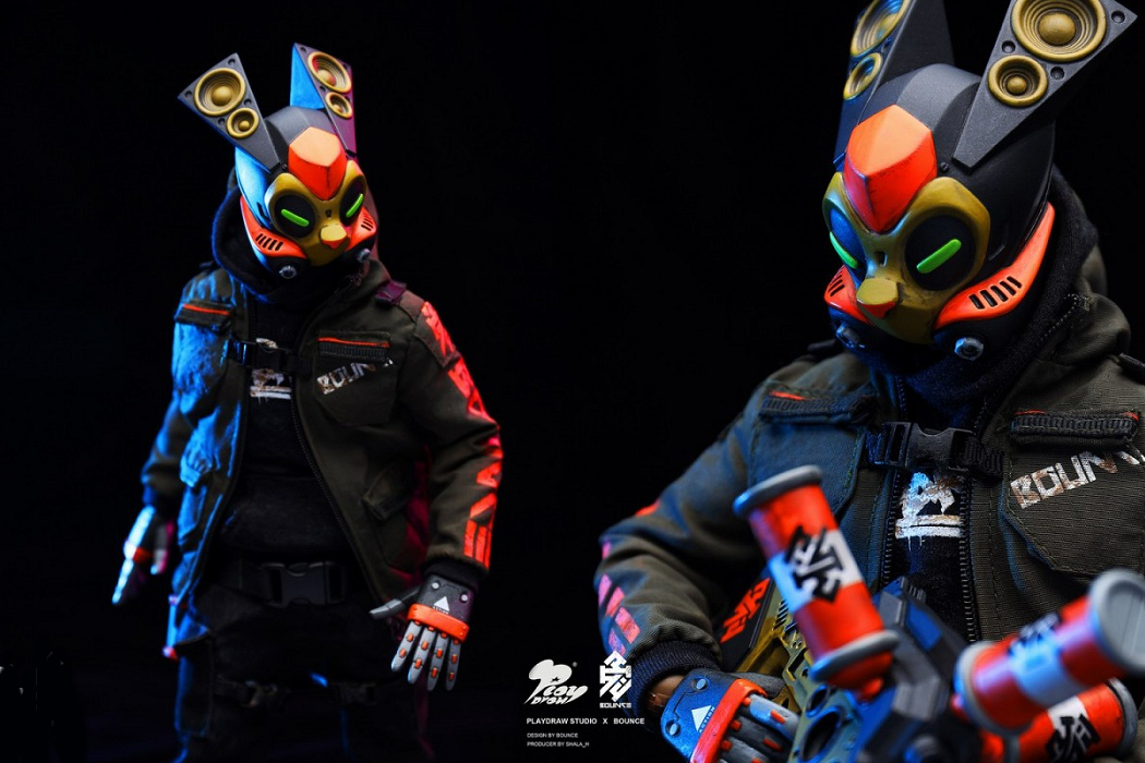 跳脫牆面 BOUNCE 塗鴉藝術家 將創作角色實體化 - KEEDAN.COM