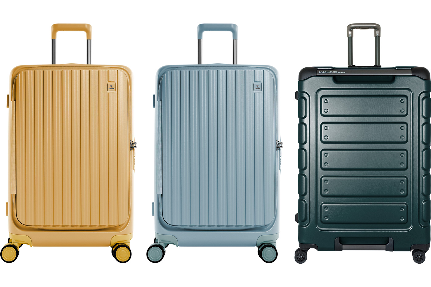 行李箱也跟著換季 CROWN 打造浪漫粉嫩新色伴你遠行 - KEEDAN.COM