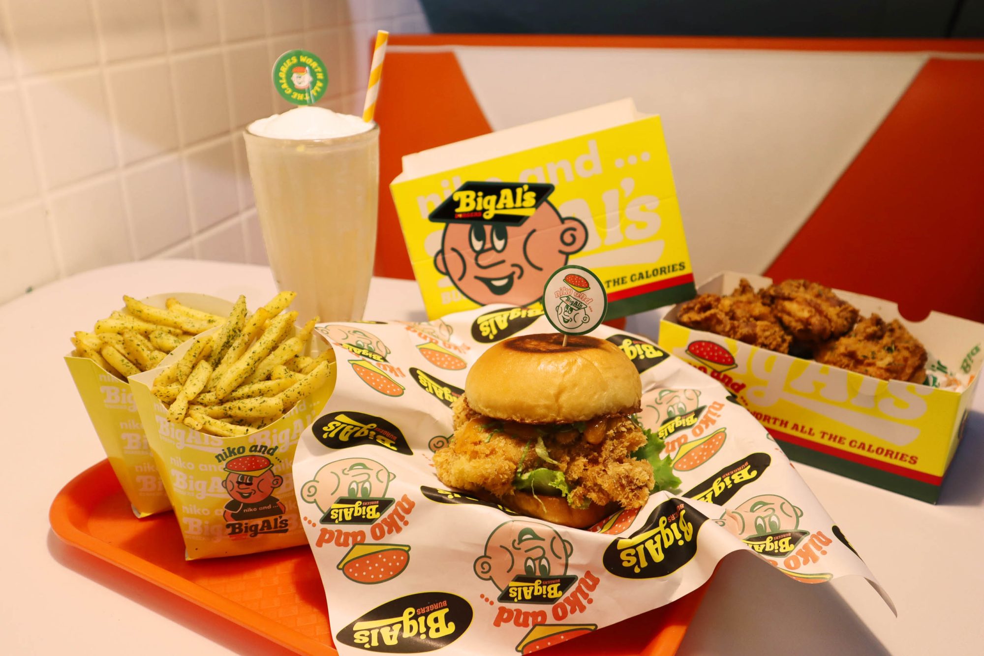 年末超美味的跨界合作來了！niko and … 攜手 Big Al's Burgers 聯名登場 - KEEDAN.COM