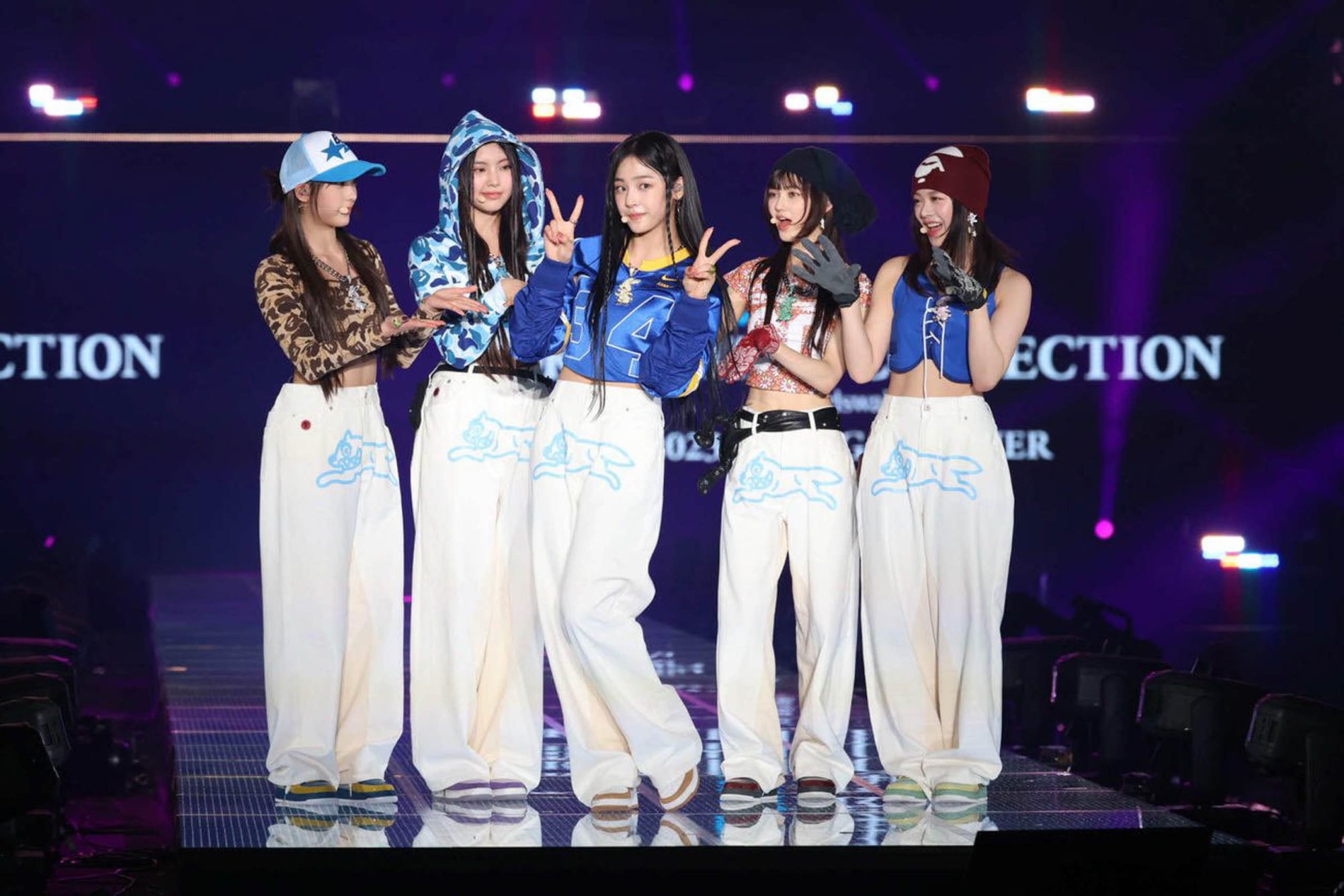 NewJeans 參加 2024 AAA，身穿 BAPE® 訂製套裝是出自他之手 - KEEDAN.COM