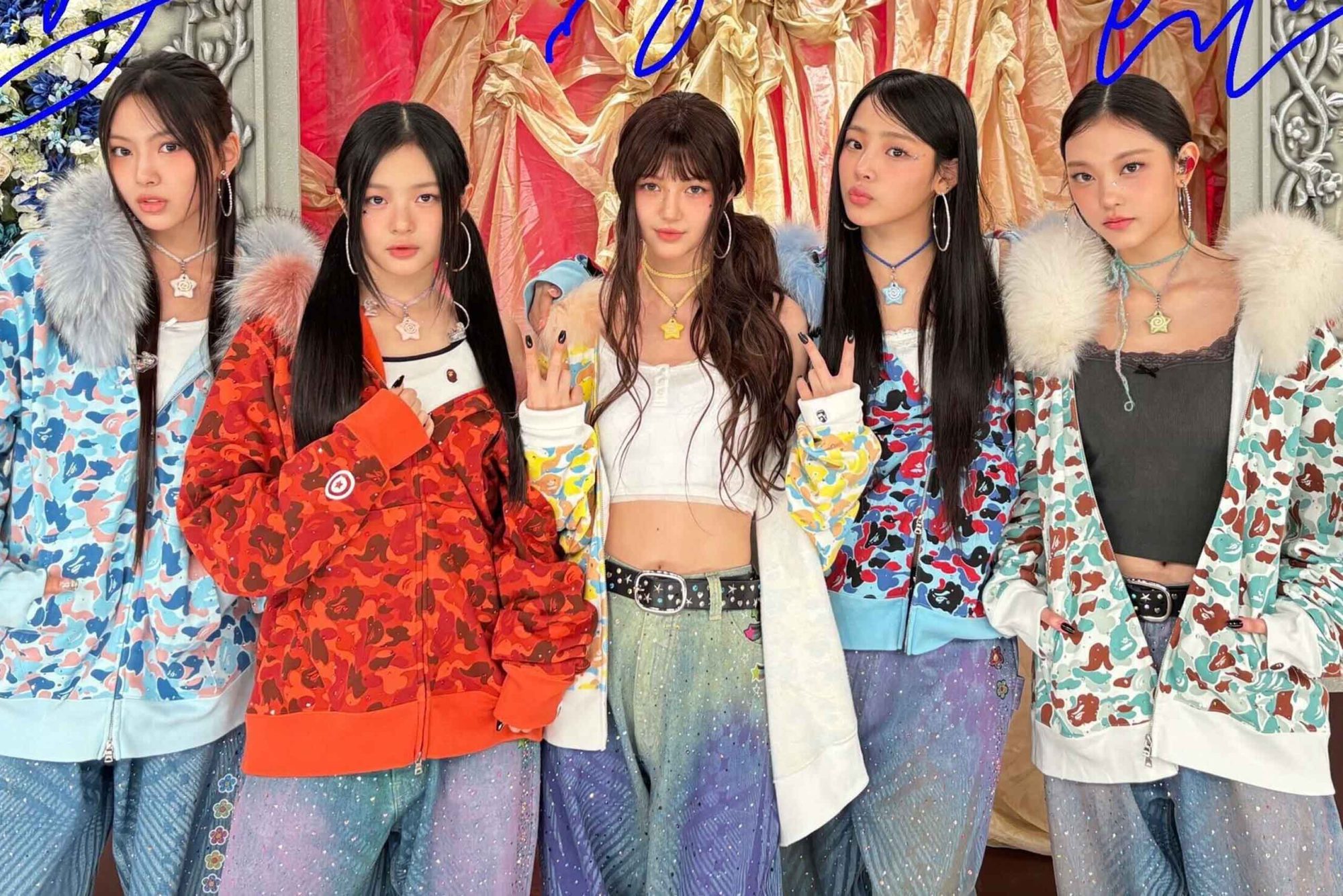 NewJeans 參加 2024 AAA，身穿 BAPE® 訂製套裝是出自他之手 - KEEDAN.COM