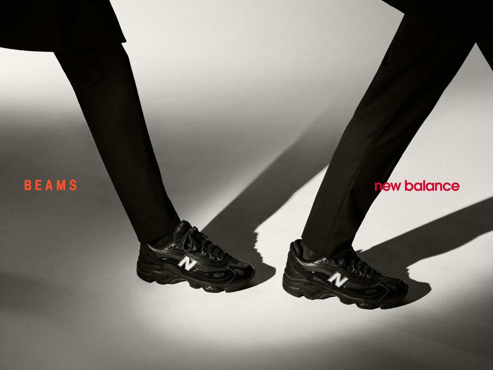 全黑異材質拼接，BEAMS × New Balance 1000 別注聯名台日同步上架 - KEEDAN.COM