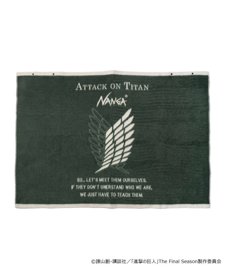 變身巨人只要睡一覺？NANGA × 進擊的巨人 Attack on Titan 首度聯名睡袋 - KEEDAN.COM