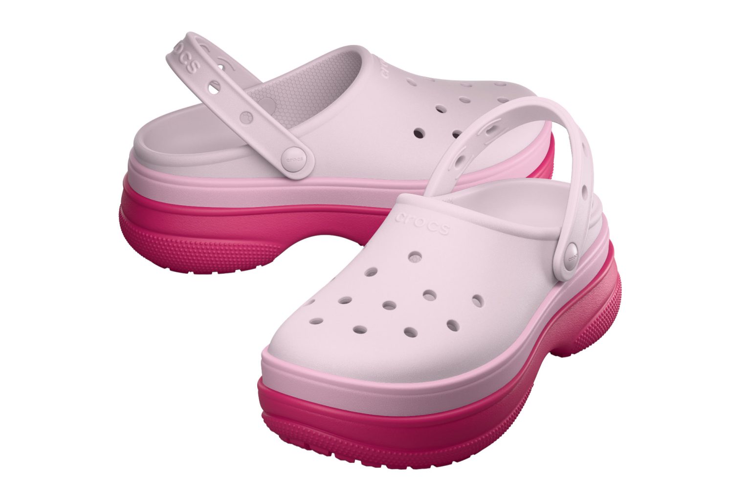 Crocs 新款堆堆厚底鞋登場｜7 公分顯高、甜酷百搭，夏季美腿神器入手！ - KEEDAN.COM