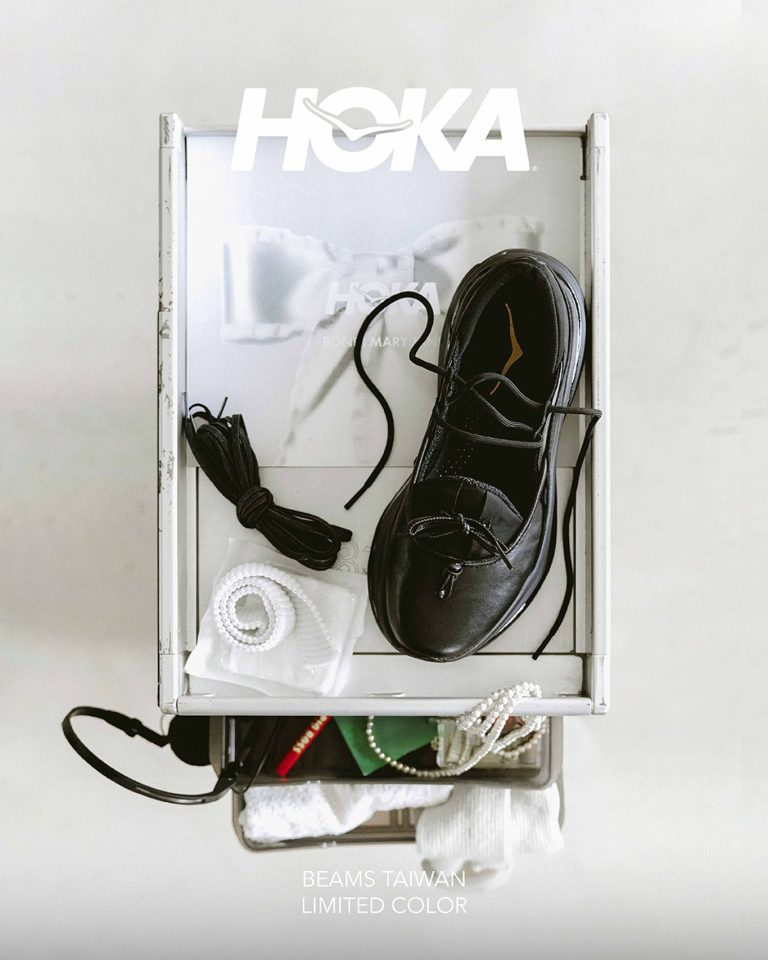 上市速報｜HOKA 厚底瑪麗珍 Bondi Mary Jane，於 BEAMS TAIWAN 獨家登場 - KEEDAN.COM